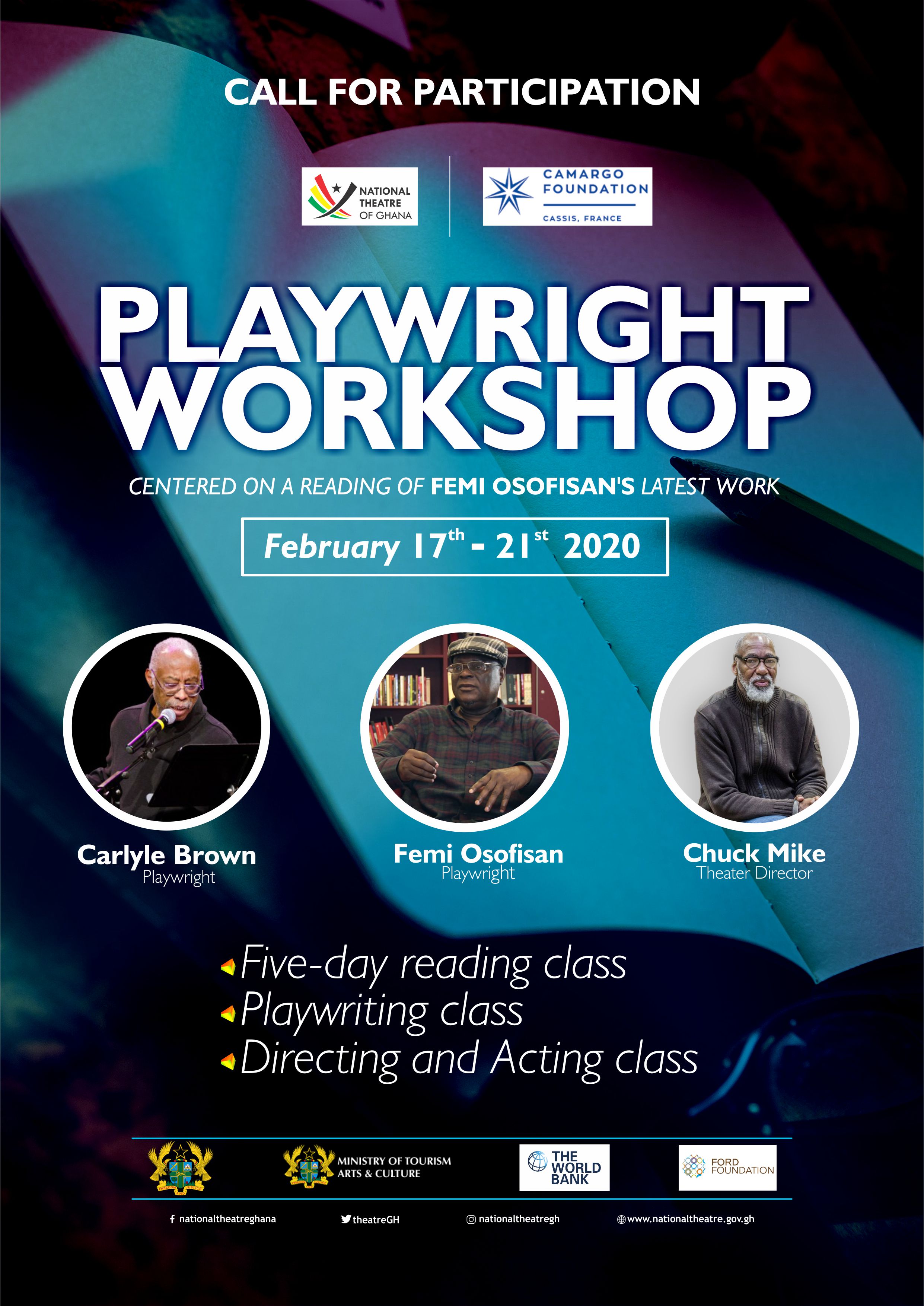 Playwright Workshop – National Theatre